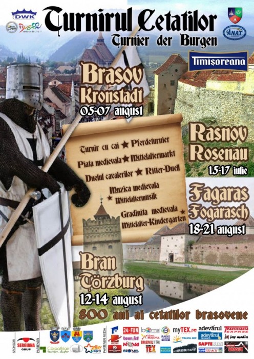 Festivalul Medieval Turnirul Cetatilor Bran, evenimente Brasov: Sky Trip